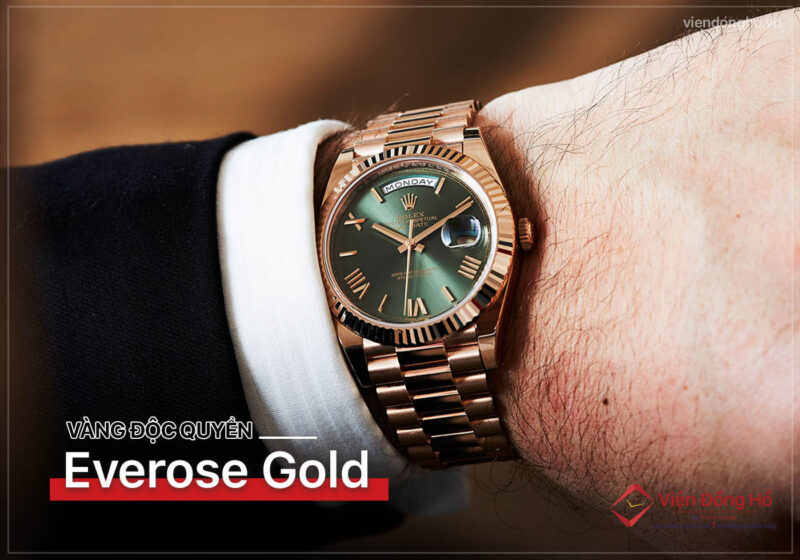 Công nghệ chế tạo vàng Everose Gold độc quyền của Rolex